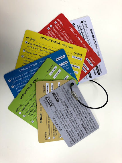 Know Your Golf Rules Cards – Alexis Golf Shop